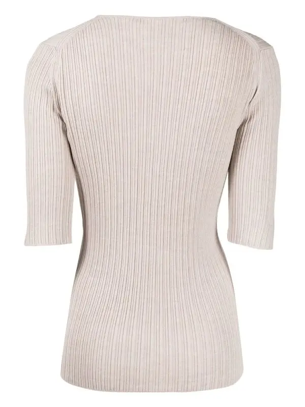 BY MALENE BIRGER Blaise Ribbed Wool Jumper