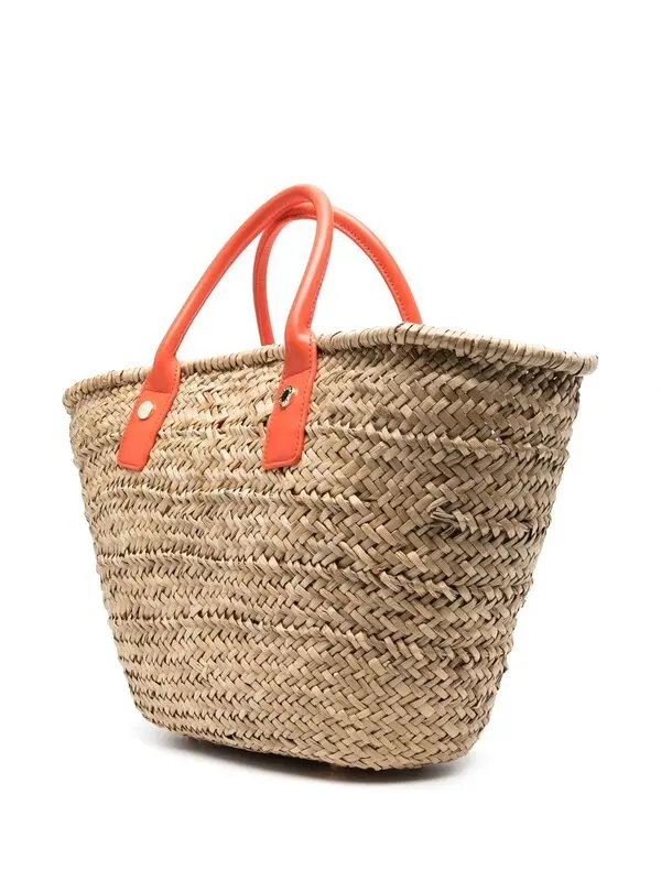 Melissa Odabash Corsica Leather Tote Bag