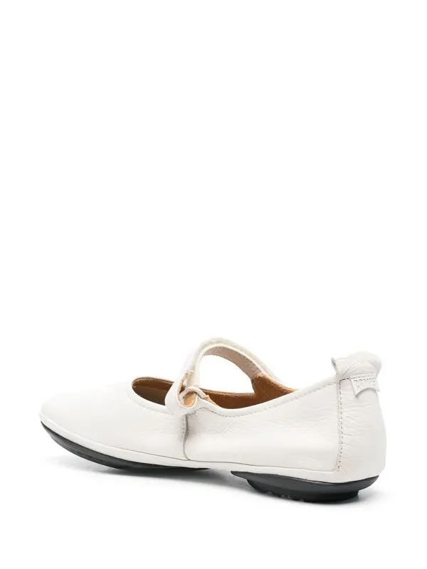 Camper Right Nina Leather Ballet Pumps