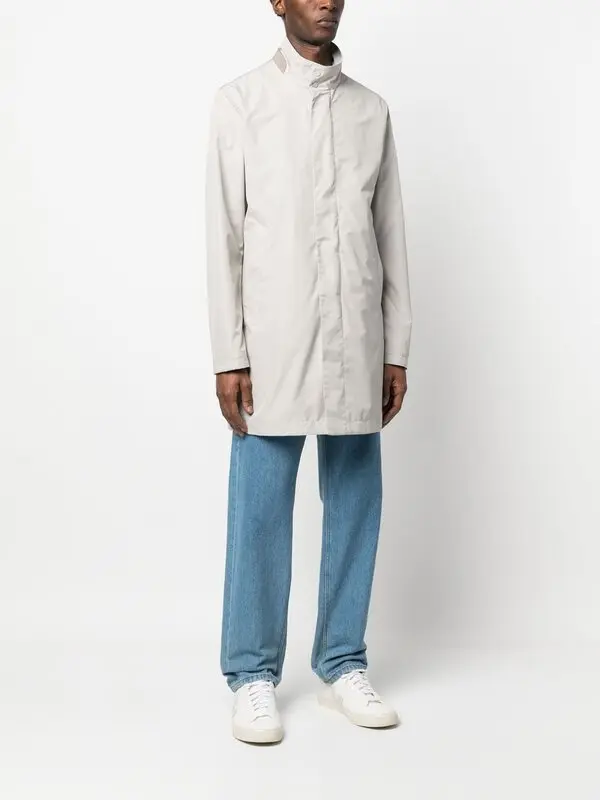 Herno Concealed-fastening Parka Coat