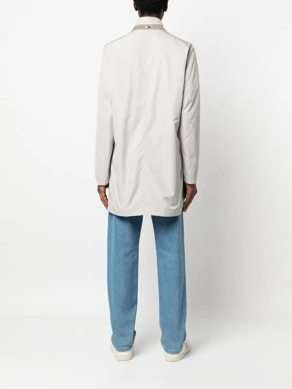 Herno Concealed-fastening Parka Coat