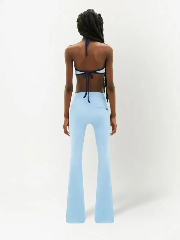 COURREGES Halterneck Cropped Top