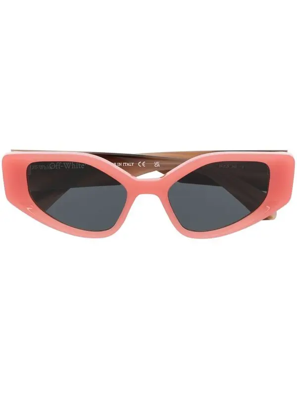 Off-White Memphis Rectangle-frame Sunglasses - Orange