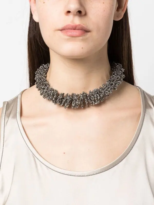 Brunello Cucinelli Oversized Beaded Necklace