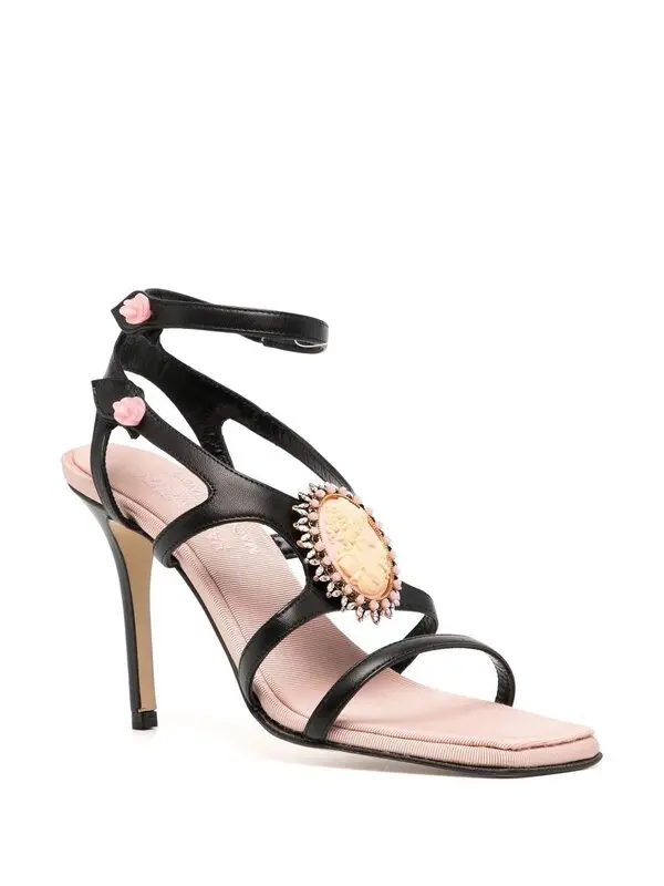 MADISON MAISON Postiano 95mm Charm-strap Sandals