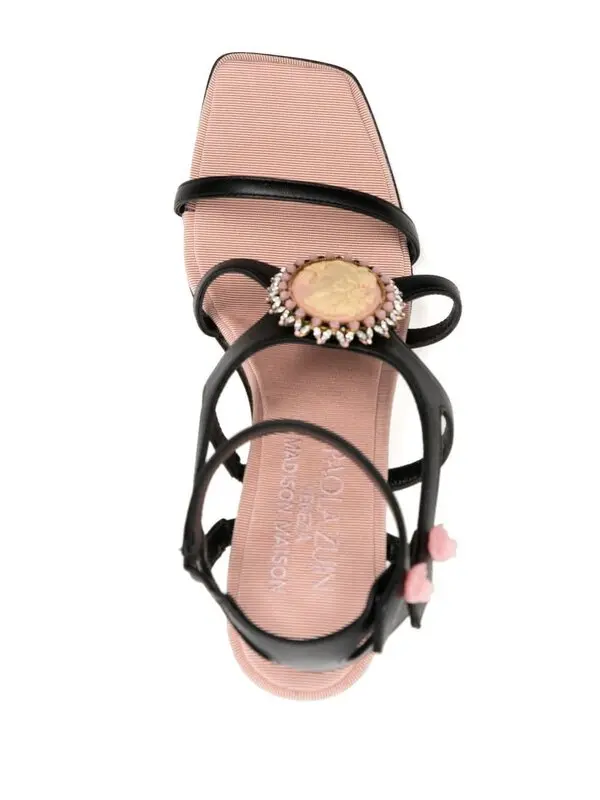 MADISON MAISON Postiano 95mm Charm-strap Sandals