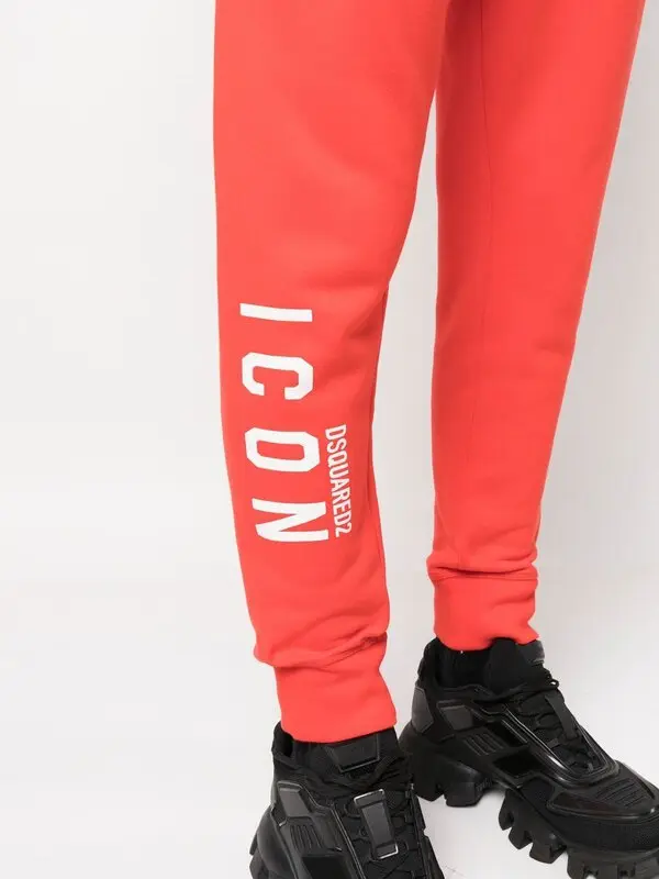 Dsquared2 Icon Logo-print Track Pants - Orange