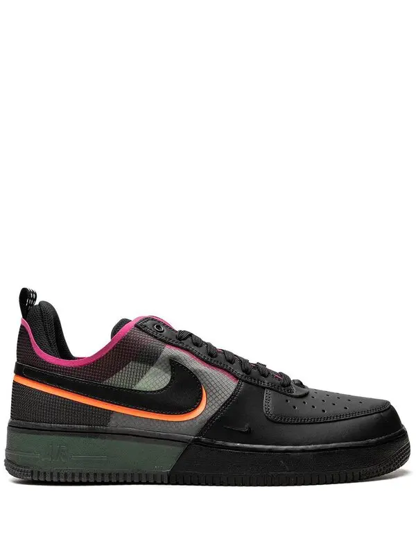 Nike Air Force 1 React Sneakers - Black
