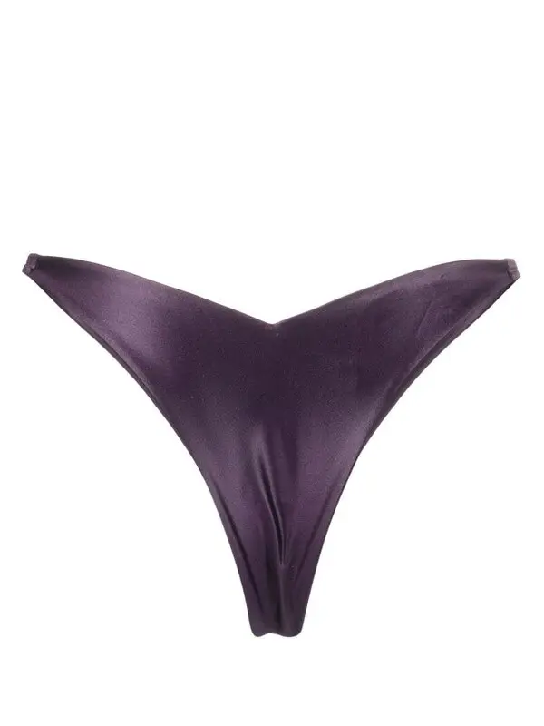 Gcds Logo-hardware Bikini Bottoms - Purple