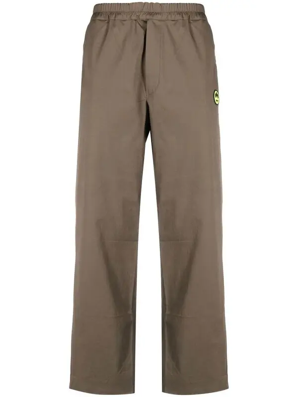 BARROW Elasticated-waist Chino Trousers