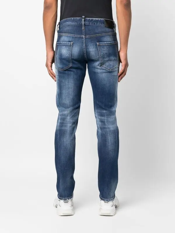 Dsquared2 Distressed Slim-fit Jeans