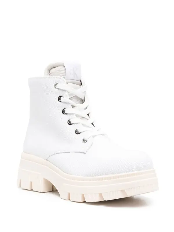 Calvin Klein Lace-up Ankle Boots