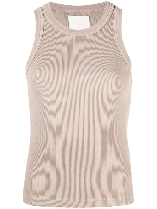 Citizens Of Humanity Sleeveless Ribbed Top - Neutrals