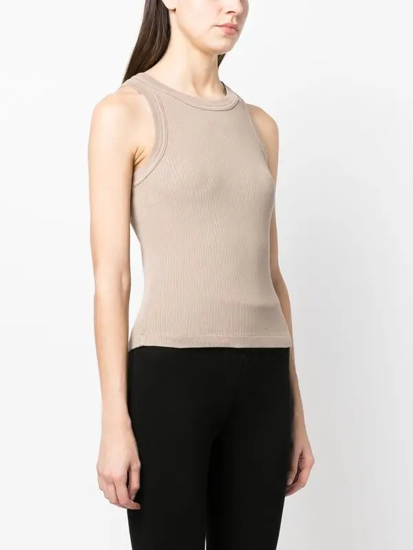 Citizens Of Humanity Sleeveless Ribbed Top - Neutrals