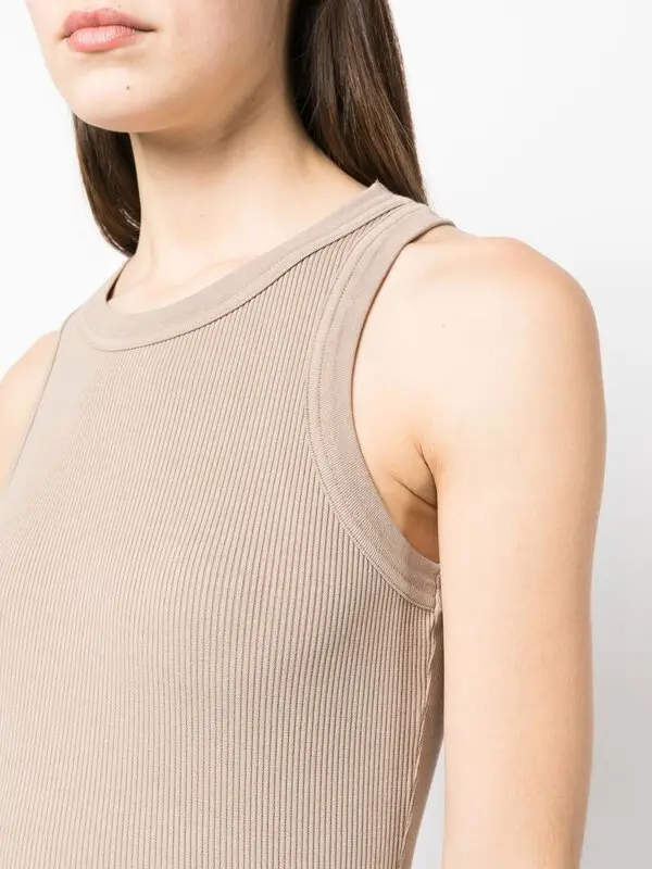 Citizens Of Humanity Sleeveless Ribbed Top - Neutrals
