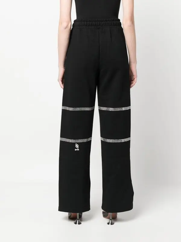 Gcds Rhinestone-embellished Trousers