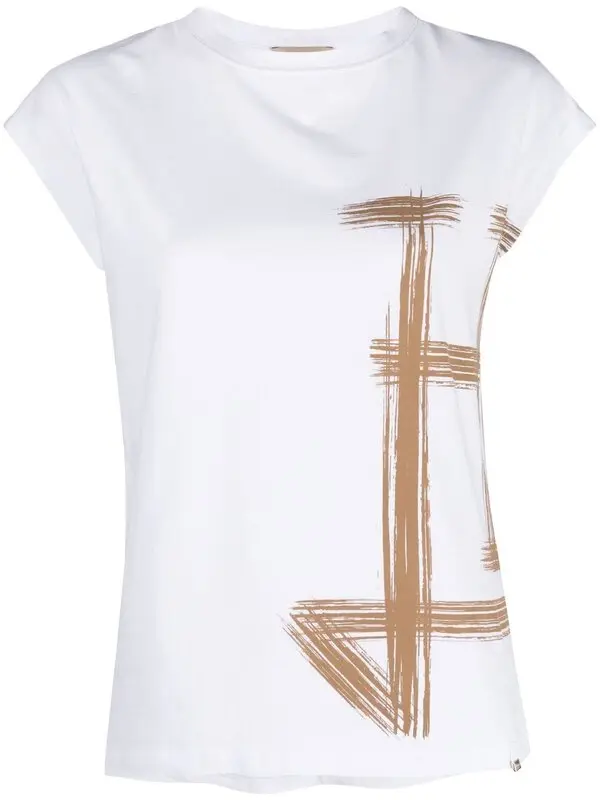 Herno Logo-print Sleeveless Top - White