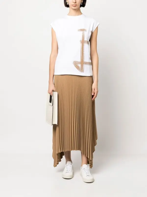 Herno Logo-print Sleeveless Top