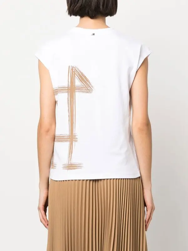 Herno Logo-print Sleeveless Top