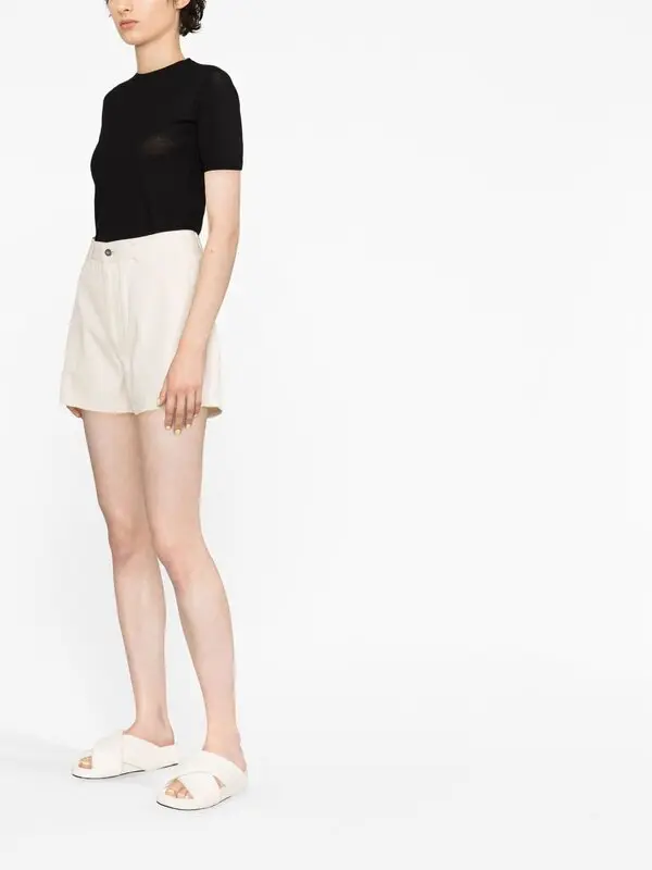 JIL SANDER Logo-print Hem T-shirt - Black