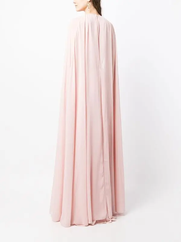 Sachin & Babi Belladonna Cape Gown - Pink