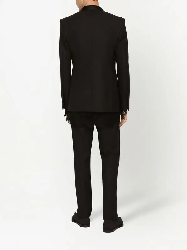 Dolce & Gabbana Stretch-wool Tuxedo Trousers
