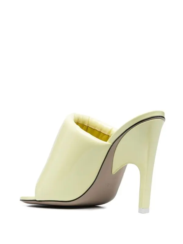 Attico Rem 120mm Mules - Yellow