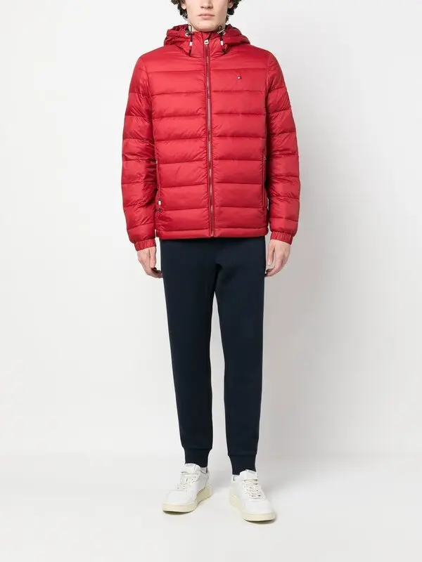 Tommy Hilfiger Zip-up Padded Jacket - Red