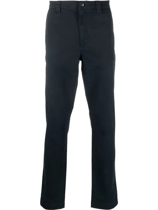 Woolrich Cotton Straight Leg Trousers