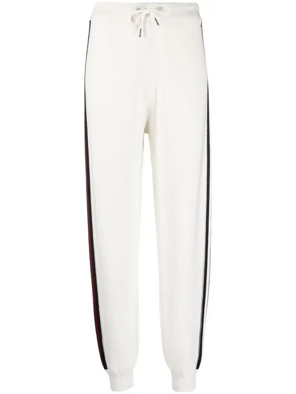 Tommy Hilfiger Side-stripe Track Pants - White
