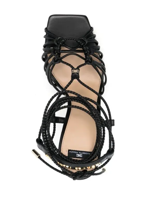 Elisabetta Franchi Chain-detail Open-toe Sandals