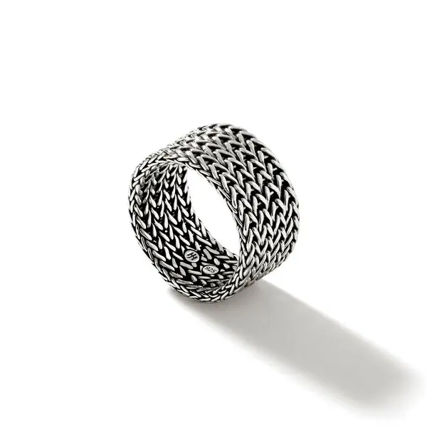 John Hardy Icon Link Chain Ring - Sterling Silver