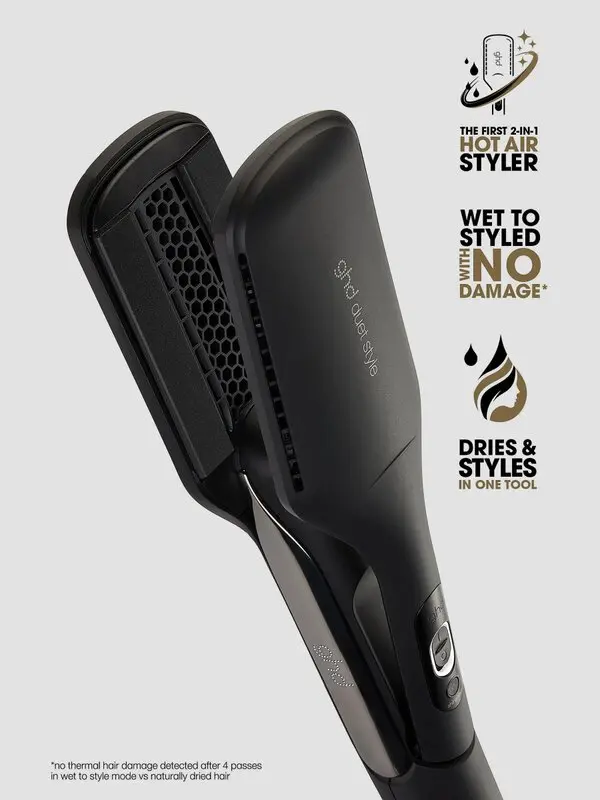 GHD Duet Style 2-in-1 Hot Air Styler - Black