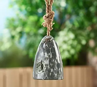 BARBARA KING Artisan Glass Hanging Birdhouse - One-color