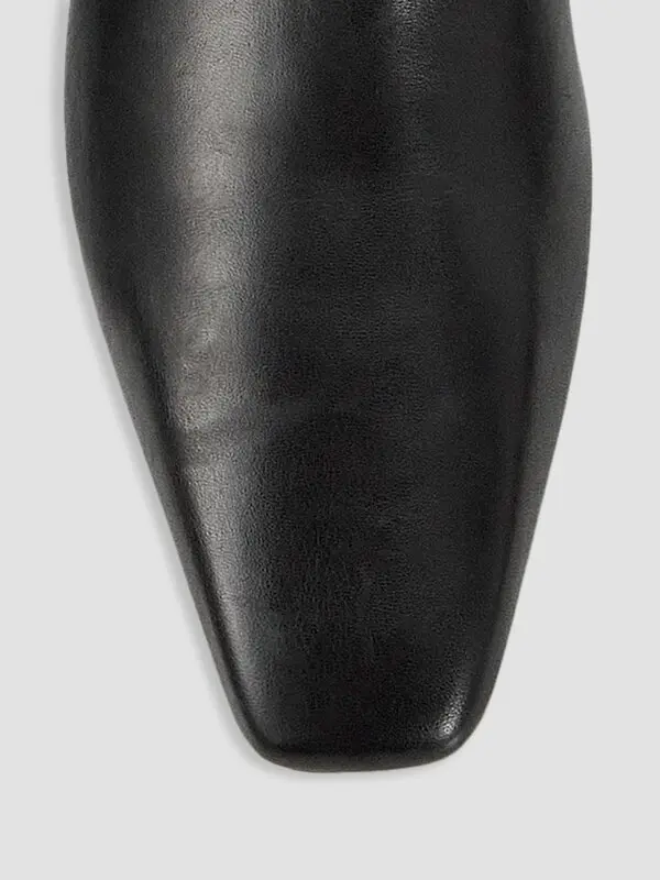 TOTEME 50mm Leather Kitten-heel Ankle Boots
