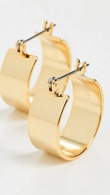 LUV AJ Positano Hoop Earrings