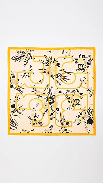 Tory Burch Drip Bouquet Neckerchief