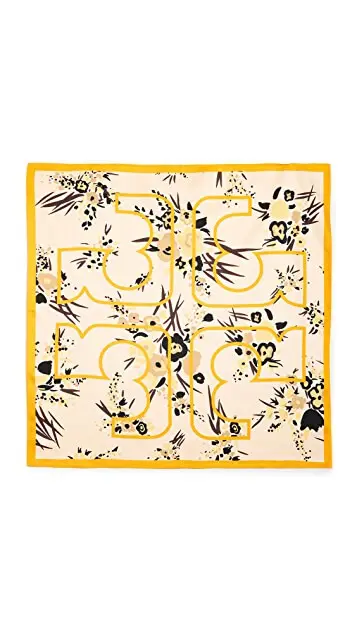 Tory Burch Drip Bouquet Neckerchief