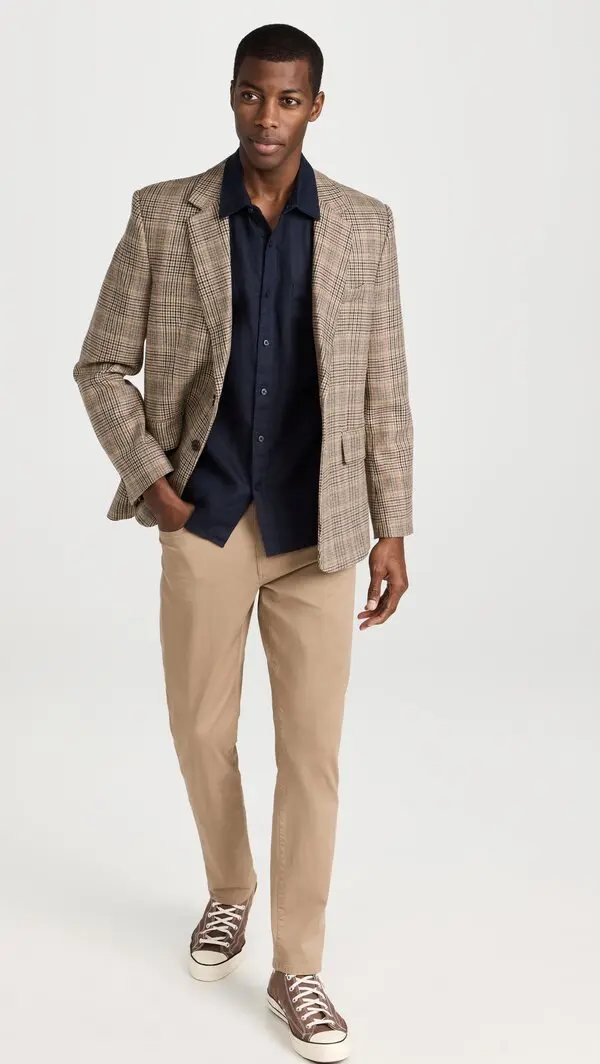 Vince Linen Short Sleeve Shirt
