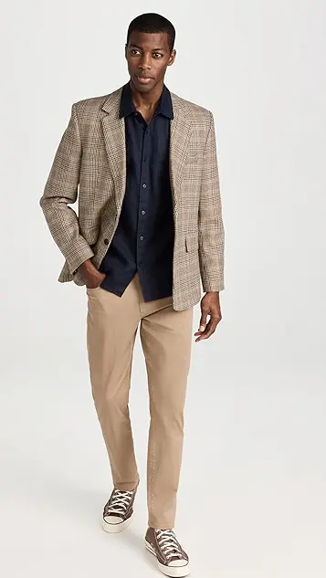 Vince Linen Short Sleeve Shirt