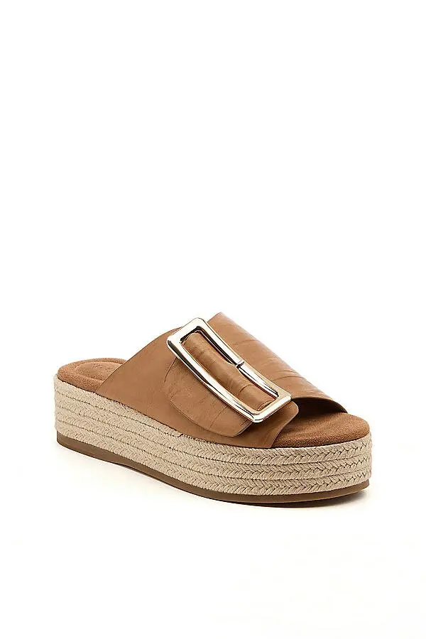KELSI DAGGER BROOKLYN Dover Platform Sandals - Tan