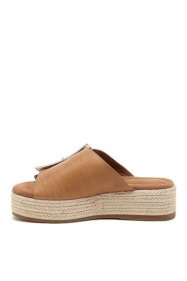 KELSI DAGGER BROOKLYN Dover Platform Sandals - Tan