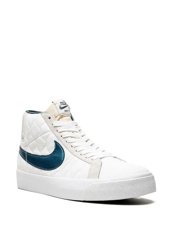 Nike Sb Blazer Mid Eric Koston Sneakers - White