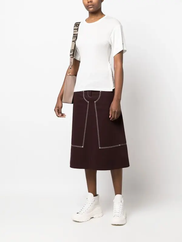 Stella McCartney Chain-link T-shirt - White
