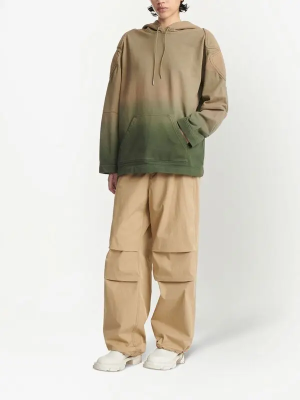 DION LEE Ombré Padded Hoodie