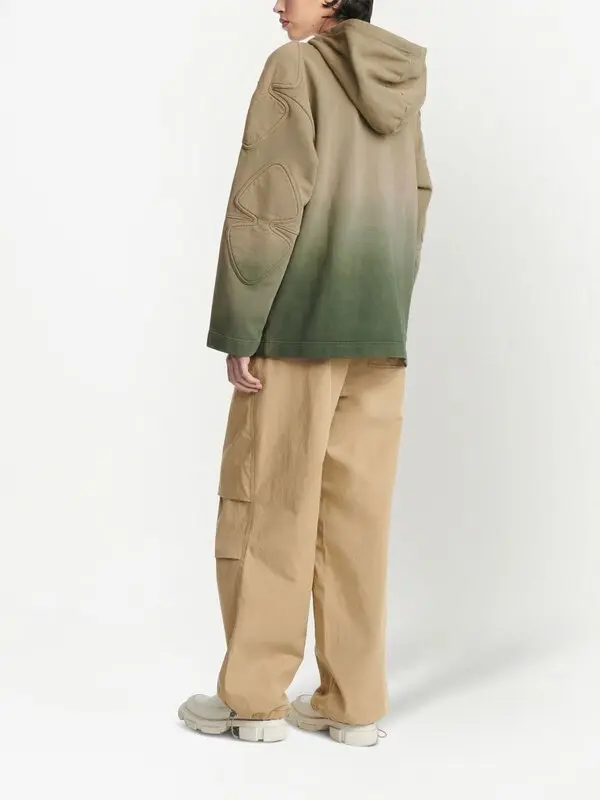DION LEE Ombré Padded Hoodie