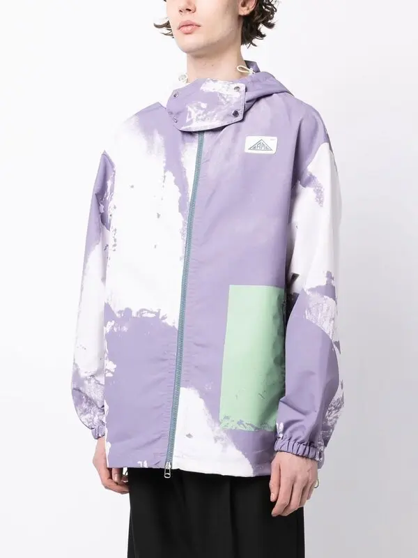 OAMC Tie-dye Zip-up Hooded Jacket