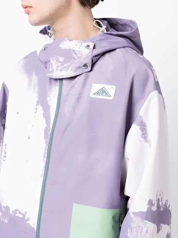 OAMC Tie-dye Zip-up Hooded Jacket
