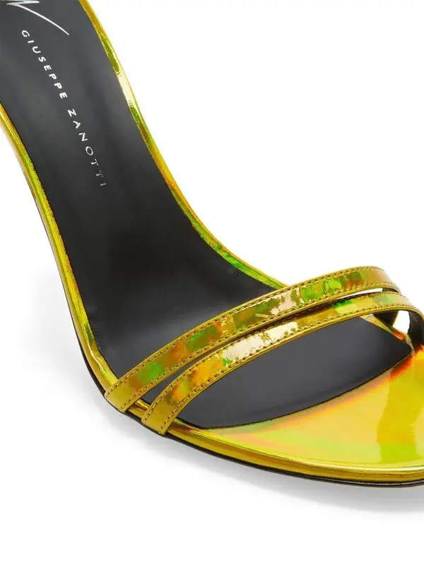 GIUSEPPE ZANOTTI Metallic Stiletto Sandals