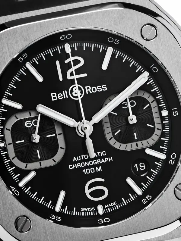 BELL & ROSS Chronograph Watch - Black